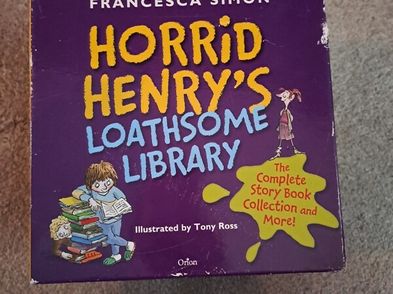 Horrid Henrys Loathsome Library Complete 30 Book Collection For Sale in ...