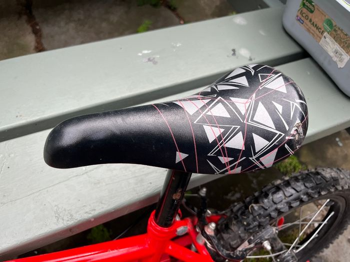 Red Fade Bike 15 Wheel For Sale in Rialto, Dublin from chateaudeluxe