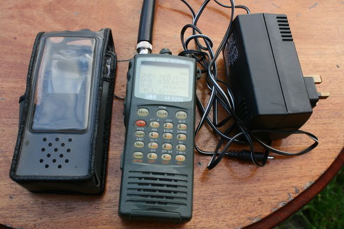 Aor Ar8200 Mk3 Wide Range Scannerreceiver With Case And Charger Tested ...