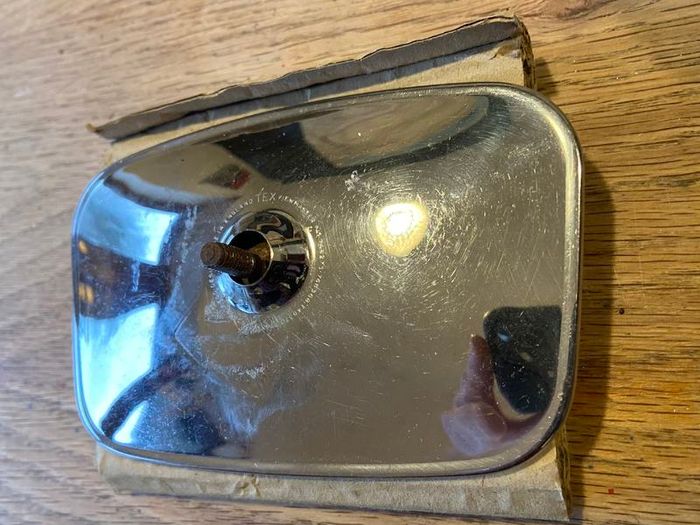 Vintage Tex Viewmaster Chrome Scooter Mirror Lambretta Vespa Not ...