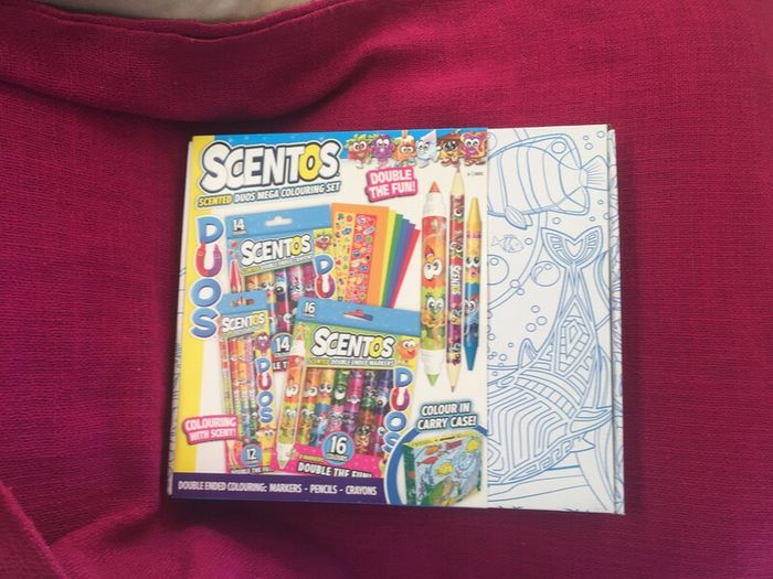 Scentos Scented Duos Mega Colouring Set For Sale in Leopardstown ...