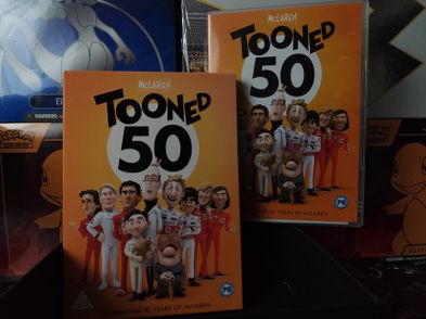 Mclaren Tooned 50 Celebrating 50 Years Of Mclaren Dvd Formula 1 2013 ...