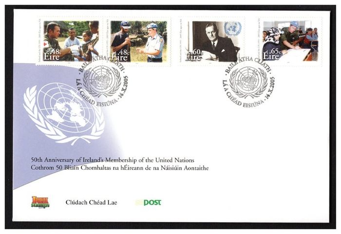 2005 Ireland 50th Anniversary Of Ireland Membership In The United ...