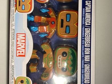 Gingerbread Captain America Gingerbread Iron Man Gingerbread Hulk ...