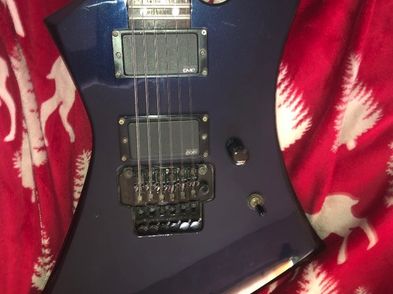 Jackson Kelly Professional Electric Guitar Made In Japan Deep Metallic ...