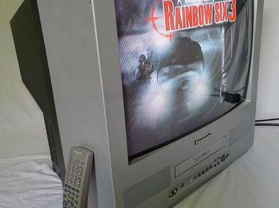 21 Panasonic Crt Tv With Remote And Integrated Vhs Player For Sale in ...