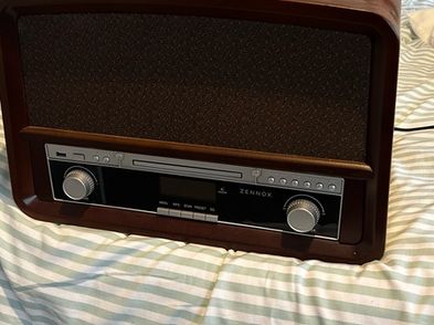 Zennox G3435 Retro Turntable Music Centre With Dabusbcd Wooden For Sale ...