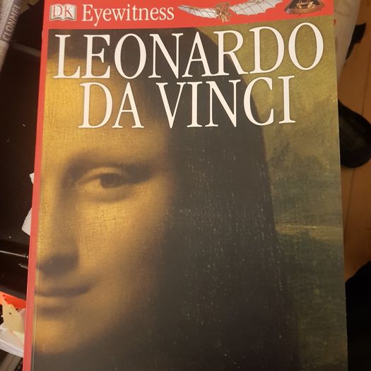 Beautiful Illustrated Eyewitness Leonardo Da Vinci Book For Sale in ...