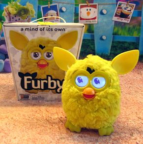 Furby Yellow Boxed Can Connect Sing With Other Furbys F495 For Sale in ...