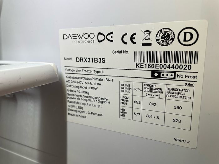 Daewoo American Fridge Freezer For Sale in Cork City Centre, Cork from ...