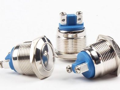 19mm Metal Brass Spherical Ball Push Button Switch Domed Momentary 1no ...