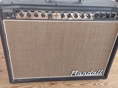 Randall Rm50 All Tube Modular Combo Amp W Threadplate And Ultra Preamps ...