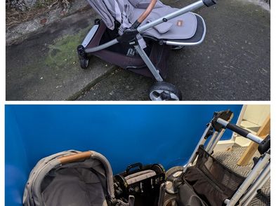 Pushchair System Includes Carrycot And Accessories Flip Xt2 Fossil Grey ...