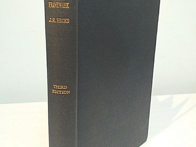 The Social Framework An Introduction To Economics By Jr Hicks Third ...