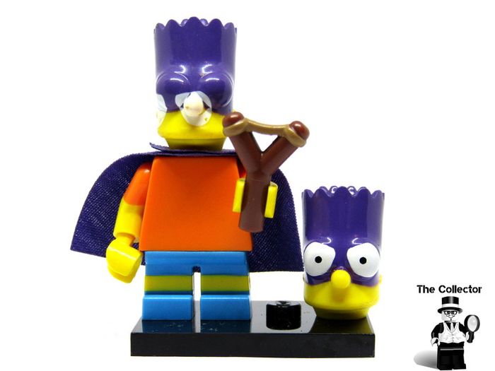 Lego The Simpsons Bart Simpsons Misprint Minifigure Misaligned Print ...