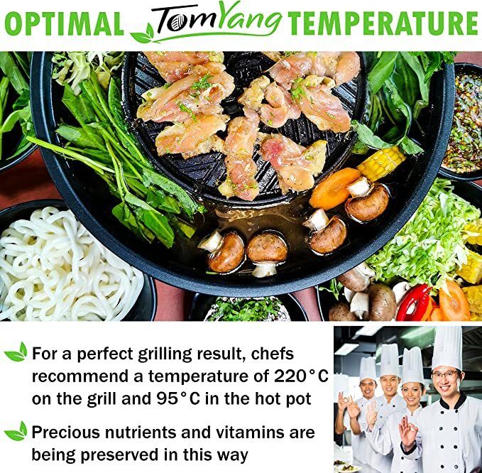 Tomyang Hot Pot The Original Thai Grill Hot Pot Electric Thai Bbq Multi ...