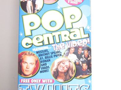 Pop Central Tv Hits Carton Box Britney Spearswestlife Vhs For Sale in ...