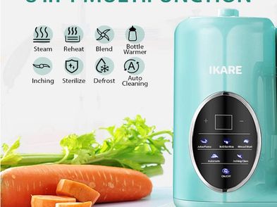 Baby Food Maker Ikare 8 In 1 Self Clean Baby Food Processor Blender ...