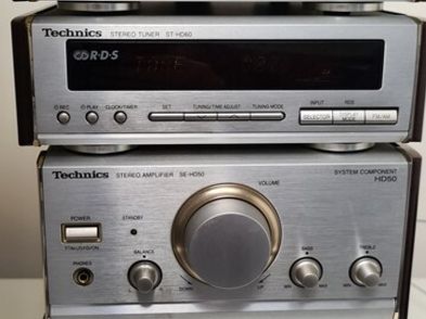 Technics Hifi Stereo Amp Se Hd50 Tuner St Hd50 Cd Sl Hd60 Cassette Rs ...