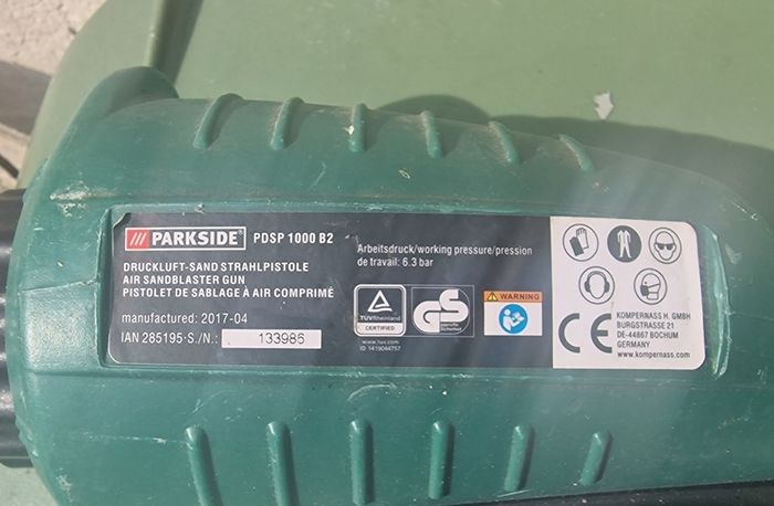Parkside Chicago Pneumatic Cp Air Tools Grinder Sprayer Grit Blaster ...
