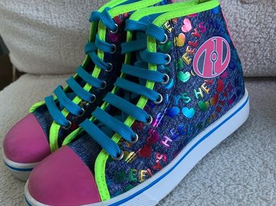 Girls Rainbow Heart Heelys Hi Tops For Sale in Tallaght, Dublin from ...