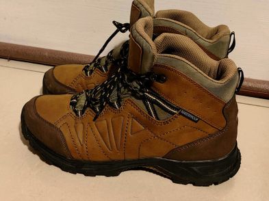 Crivit Waterproof Hiking Boots Brown Green Size Eu 40 Uk 65 Us 85 For ...