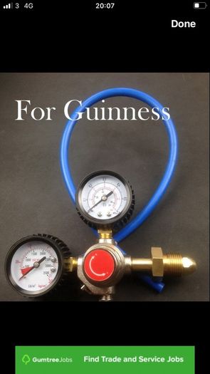 Nitrogen Nitro Mixed Gas Regulator For Guinness Stout Lager With Gas ...