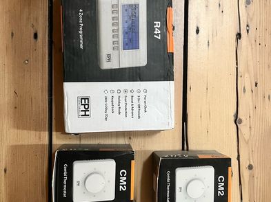 Eph 4 Zone Programmer And 2 X Wired Thermostats For Sale in Dublin 4 ...