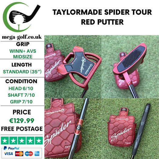 Taylormade Spider Tour Red Putter 35 For Sale in Cookstown, Tyrone from ...