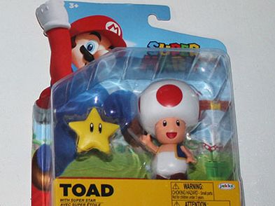 Nintendo Super Mario Toad Action Figure New For Sale in Finglas, Dublin ...
