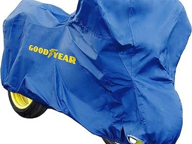 Heavy Duty Goodyear Motorcycle Cover For Indooroutdoor Storage With ...
