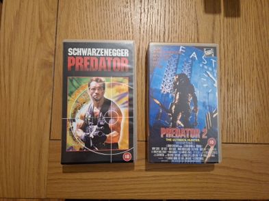 Predator Predator 2 Vhs Set For Sale in Clonsilla, Dublin from ray83