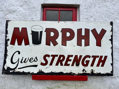 Original 1950s Murphys Stout Sign For Sale in Cahir, Tipperary from ...