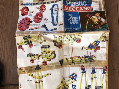 Plastic Meccano Vintage Set For Sale in Clontarf, Dublin from whitestar42