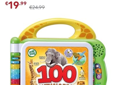 Leapfrog 100 Animals Interactive Learning Book For Sale in Dublin 2 ...