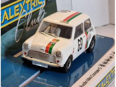 Scalextric Austin Mini Cooper S 69 Slot Car Btcc Touring For Sale in ...