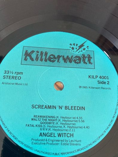Angel Witch Screamin N Bleedin First Press For Sale in Clondalkin ...