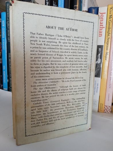 Around The Boree Log And Other Verses By John Obrien For Sale in ...