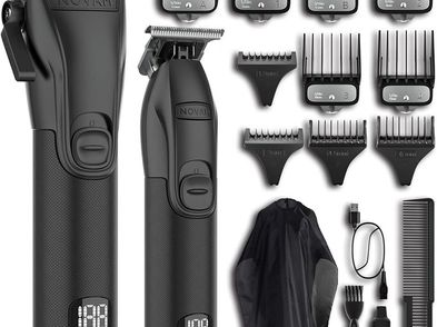 Elite Series Professional Hair Clippers And Trimmer Kit For Men Beard T ...