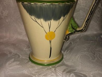 Rare Sugar Bowl And Creamer Jug Vintage 1930s Zenith Dawn Burleigh Ware ...